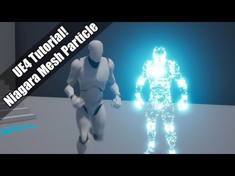UE4 Tutorial – Niagara Mesh Particles – YouTube – DarknessFX GameDev – DFX.lv